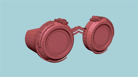 Sci Fi Glasses Visor Model G 08 Bronze By Gsommer