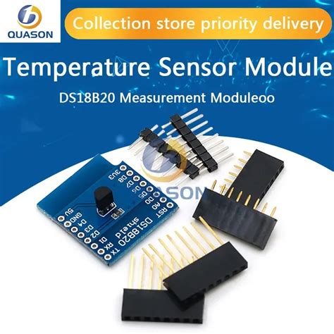 Ds18b20 Temperature Sensor Module Measurement Module For Wemos D1 Mini Wifi Extension Board