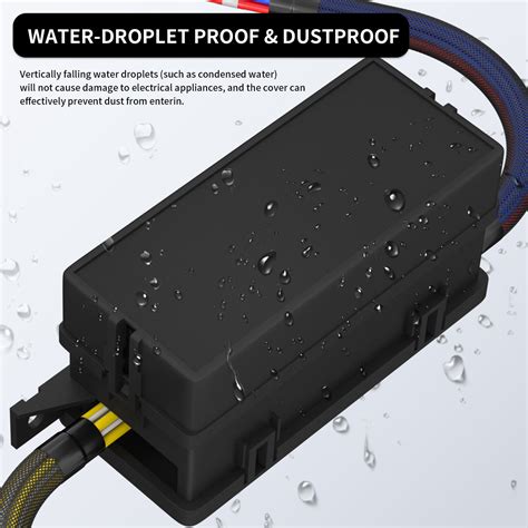 Automotive 11 Way 12v Pre Wired Fuse Relay Box Block Daier