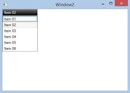 Wpf ComboBox Text Color Issue Stack Overflow