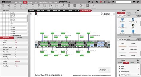 Netterrain Dcim Software Data Center Infrastructure Management Graphical Networks Dcim