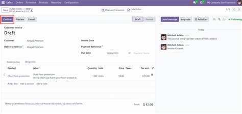 invoices in odoo 17 sales odoo 17 community book
