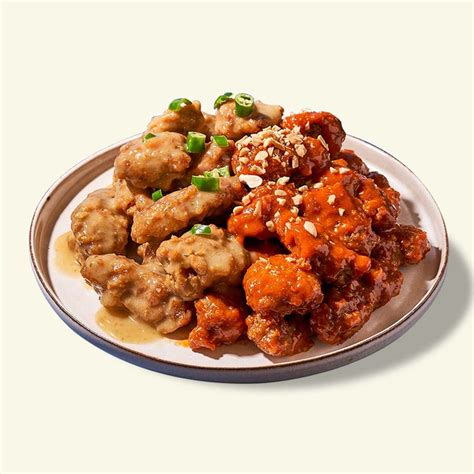 위미트 프라이드 양념 버섯통살 치킨 식물성 단백질 건강야식 간편식 비건 음식