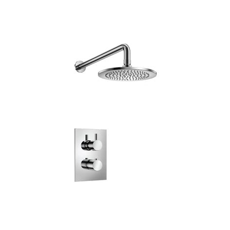 Isenberg 1007000cp Chrome Serie 100 Single Output Shower Set With