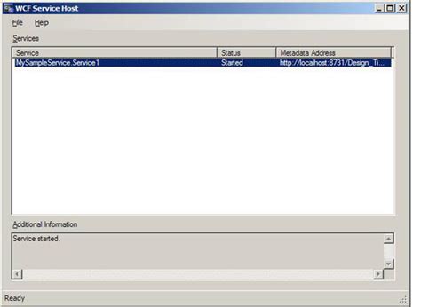 Exploring WCF Tools WcfSvcHost And WcfTestClient CodeProject
