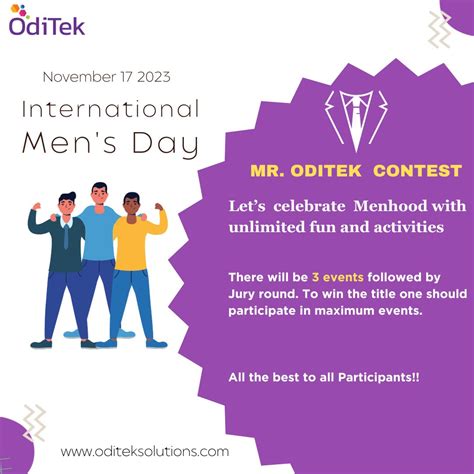 Oditek Solutions On Linkedin Internationalmensday2023 Teamoditek