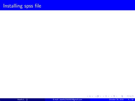 spss presentation pdf operating systems computer software and