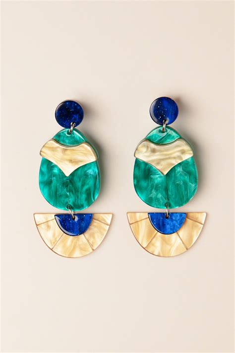 Erstwilder Secret Scarab Earrings Topvintage