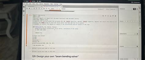 Solved Import Numpy As Npimport Mathfrom Math Import ﻿