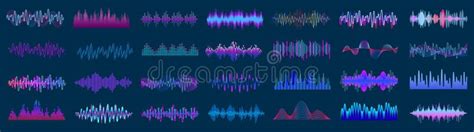 Sound Waves Equalizer Music Waves Frequency Audio Waveform Voice Recording Musical Sound