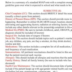 SOAP Note Guide And Real Example For Nurse Practitioners Physician Assistants Providers And