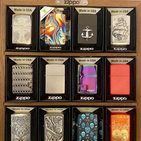 Zippo Lighters Collection Ideas Zippo Collection Reference Pipe