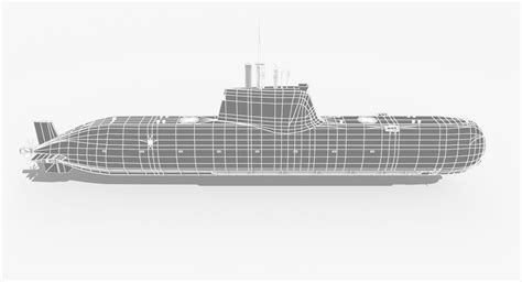 Hdw Class 214 Submarine 3d Model 99 Max Fbx Free3d