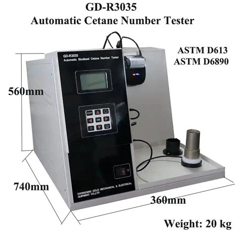 Diesel Oils Automatic Cetane Number Analyzer Octane Meter ASTM D613 ...