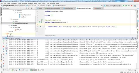 使用idea搭建spring boot jsp的简单web项目 将进酒，杯莫停 博客园