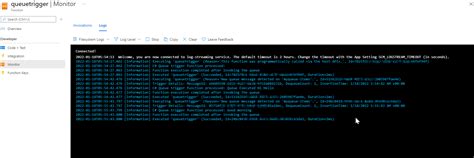 how to speed up development for azure function with azure queue