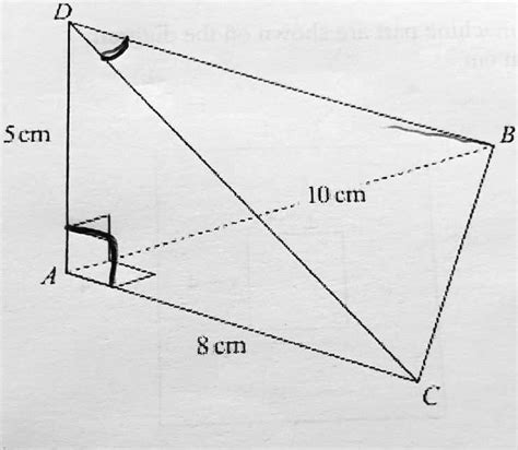 d 5 cm a 10 cm 8 cm c b