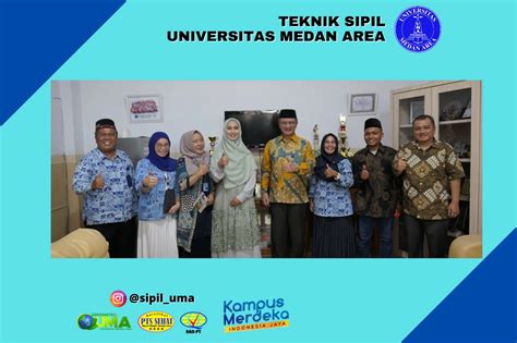Kerjasama Dan Kunjungan Ustadzah Oki Setiana Dewi Ke Uma Program Studi Teknik Sipil Uma