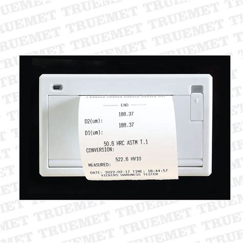 Digital Vickers Hardness Tester Vht D Series Truemet