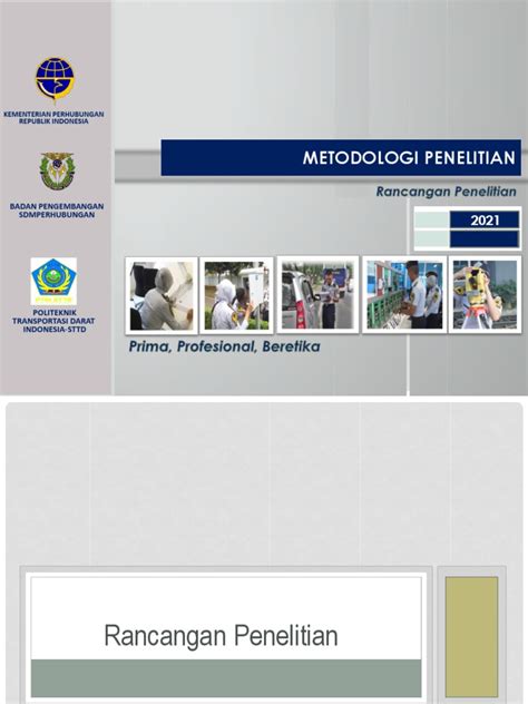 Rancangan Penelitian Transportasi 2021 Pdf Karier And Perkembangan Komputer