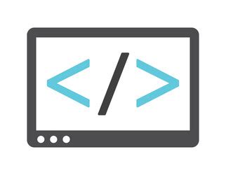 Python Icon Major Programming Language Royalty Free Vector