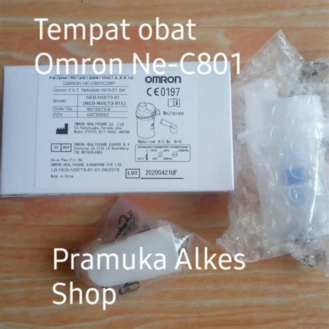Jual Tempat Obat Neb Kit Nebulizer Kit Ne C801 Omron Original