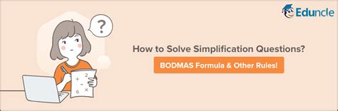 Simplification Questions In Quantitative Aptitude Tips And Tricks