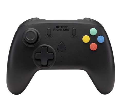 Strikerdc Wireless Controller For Sega Dreamcast Black Retro Fighters