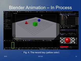 DrTAD Blender Tutorial Animation Basics Keys Movement PPT