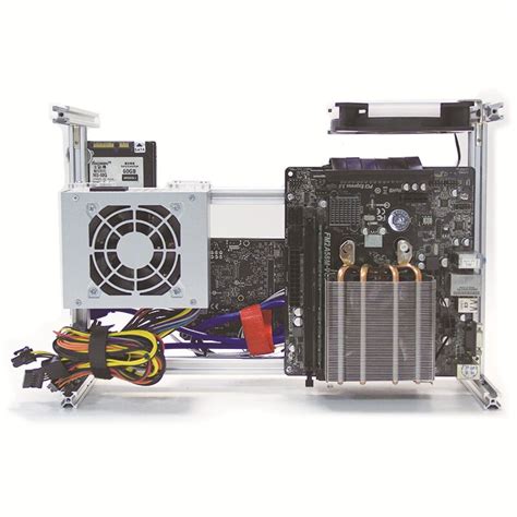 Itx Case Open Aluminum Frame Diy Small Case Comput Vicedeal