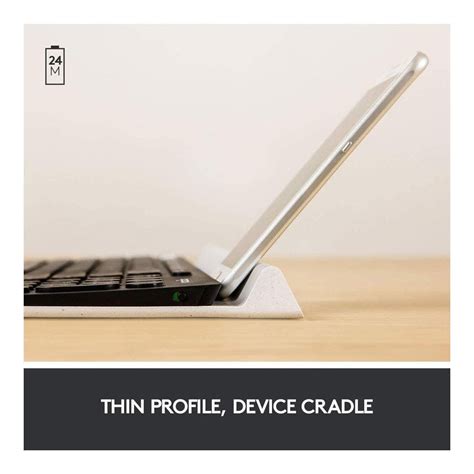 اشتري Logitech K780 Multi Device Wireless Keyboard أونلاين من جمبو للألكترونيات في الإمارات