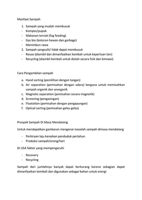 Pengelolaan Sampah Pdf