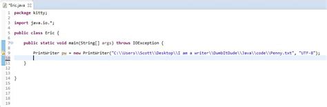 how to write to a file in java dumb it dude