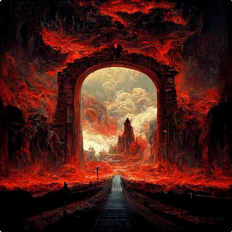 Gallery Wall Prints Heaven And Hell Office Wall Art Square Print