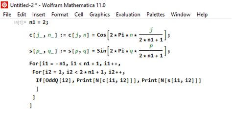 Programming How Do I Write This Matrix Mathematica Stack Exchange
