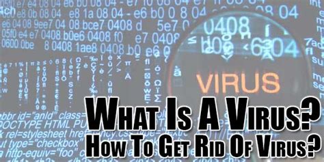 What Is A Virus How To Get Rid Of Virus Exeideas Let S Your Mind Rock