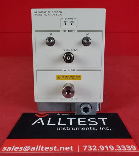 70909a Agilent Keysight Alltest Instruments