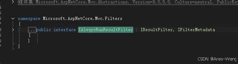 Netcore Mvc 过滤器 （筛选器） 自动启动事务 请求限流器 6种 Ialwaysrunresultfilter