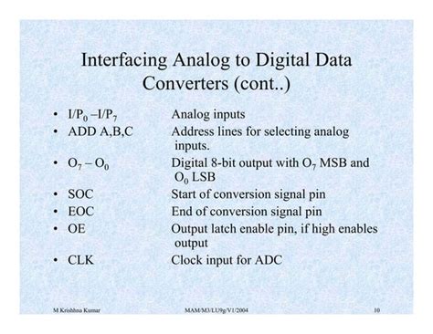 Adc And Dac Interfacingpdf