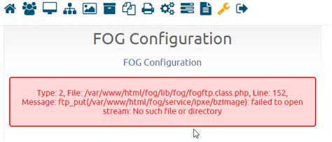Pxe Boot Fails On Fresh Install Centos 7 Build 7218 Fog Project