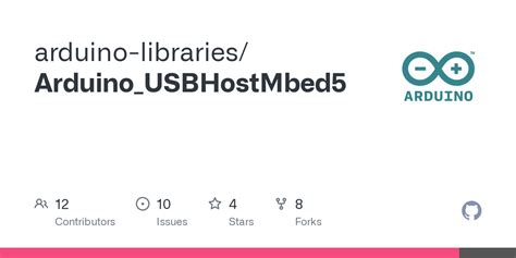 github arduino libraries arduino usbhostmbed5