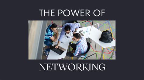 Unlocking Opportunities Mastering The Art Of Networking And