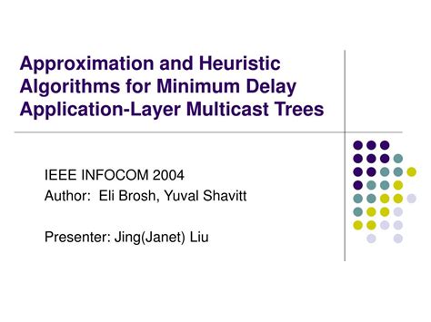 Ppt Overlay Multicast Trees Powerpoint Presentation Free Download