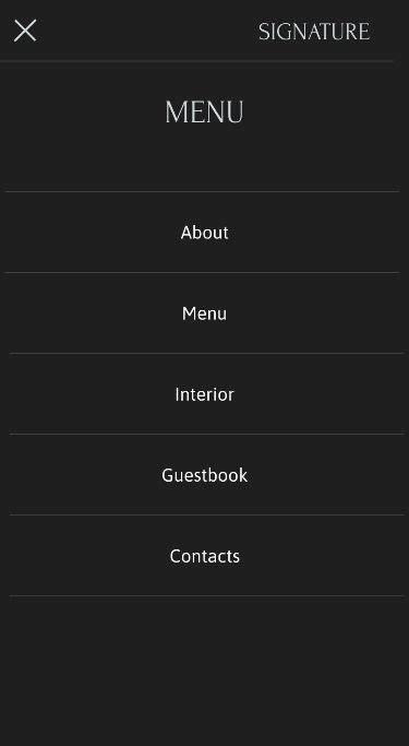 Mobile Navigation Menu Design Adaptive I 2025