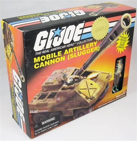 G I JOE Mobile Artillery Cannon Slugger