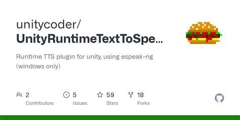 github unitycoder unityruntimetexttospeech runtime tts plugin for