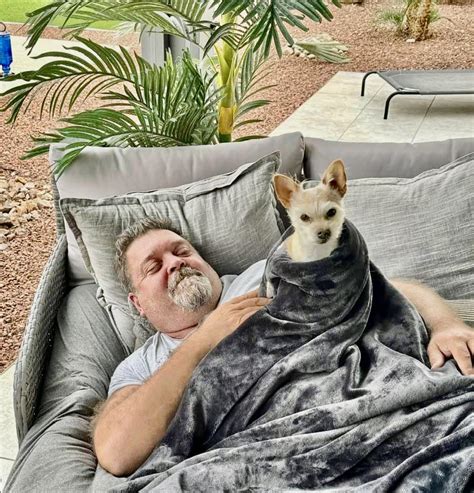 Our Lolly With Her Beautiful Dad Josh And His Critters