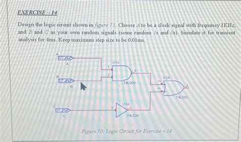 Solved Design The Logic Circuit Shown In Figure Choose Chegg
