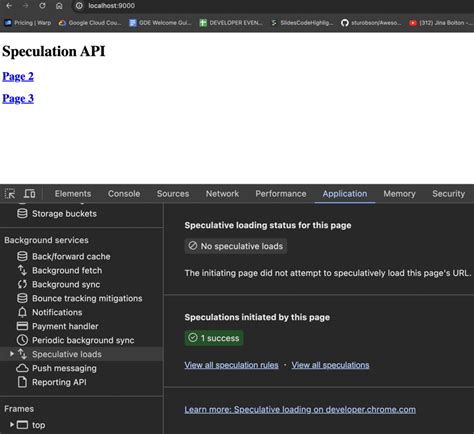 Instant Navigation Con Speculation Rules Api Dev Community