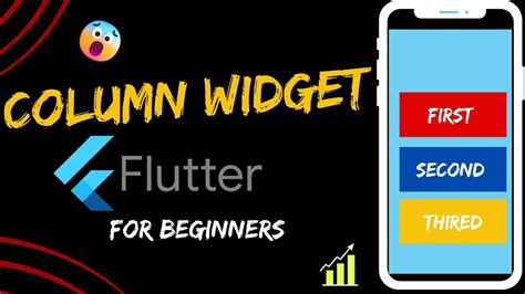 Flutter Column Widget Flutter Widgets Youtube